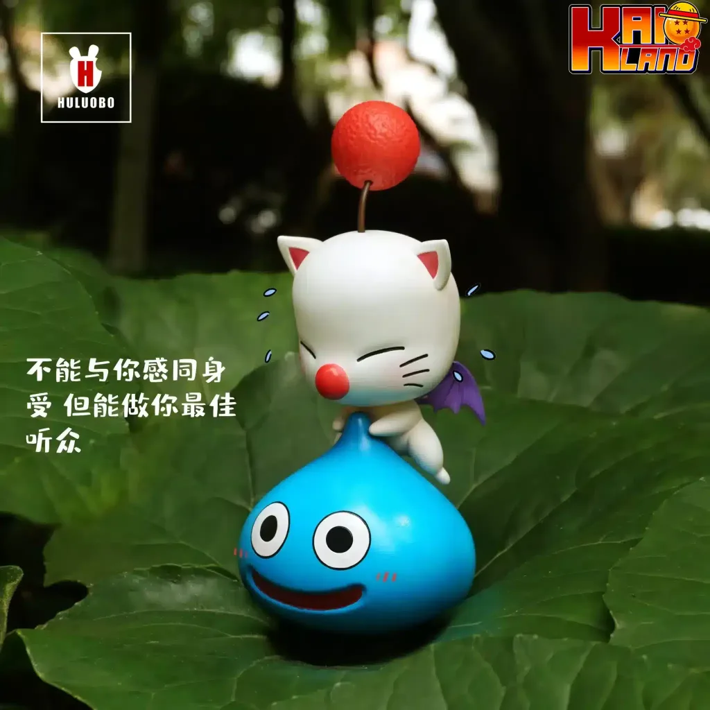 Final Fantasy Huluobo Studio Moogle X Slime Huluobo Resin Statue - Kaioland