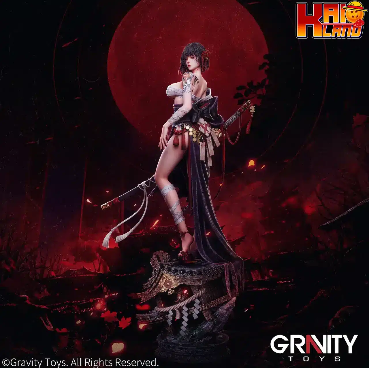 Gravity Toys Studio Oiran Higanbana Resin Statue - Kaioland