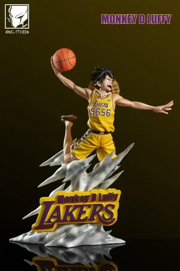 One Piece Noc Studio Luffy BasketBall Team Resin Statue - Kaioland