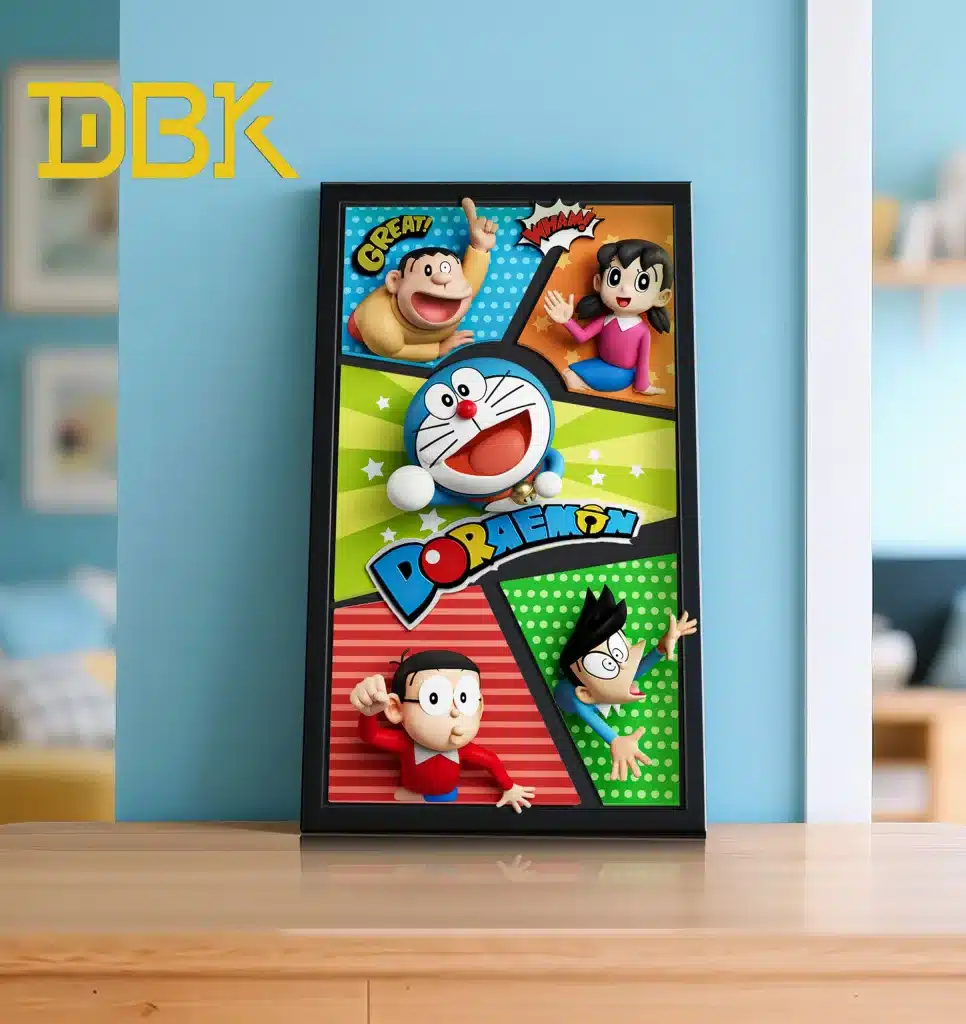 Doraemon DBK Studio Doraemon Fridge Magnet Set Resin Statue - Kaioland