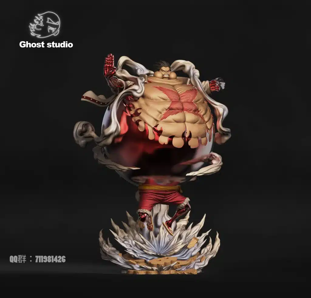 One Piece Ghost Studio Tank Luffy Resin Statue - Kaioland